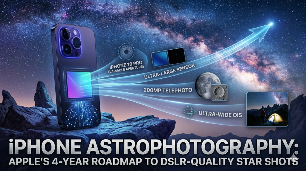 iPhone Astrophotography: Apple's 4-Year Roadmap to DSLR-Quality Star ...