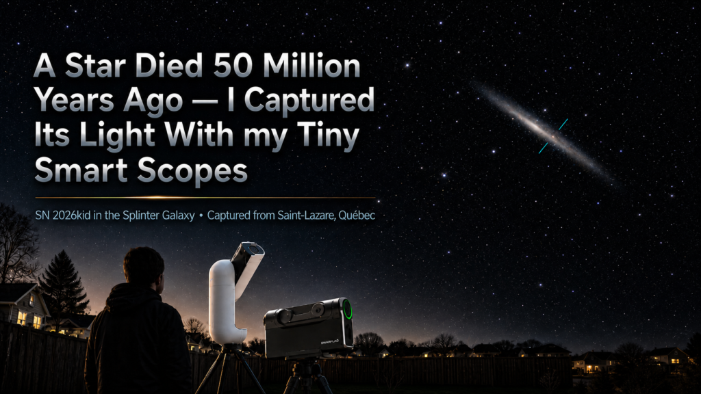 A Star Died 50 Million Years Ago — I Captured Its Light With my Tiny ...